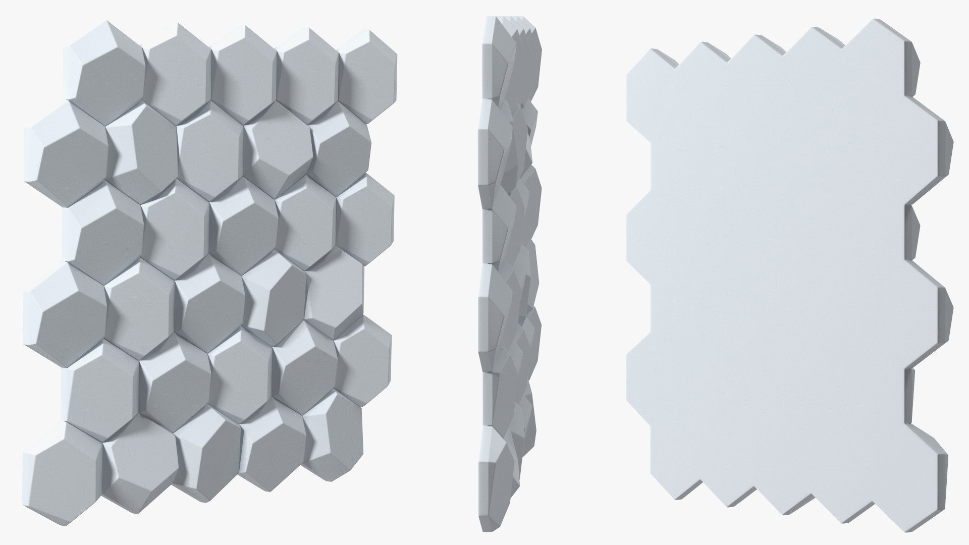 3D 3D Wall Panel Octagon Ceramic - TurboSquid 1907985