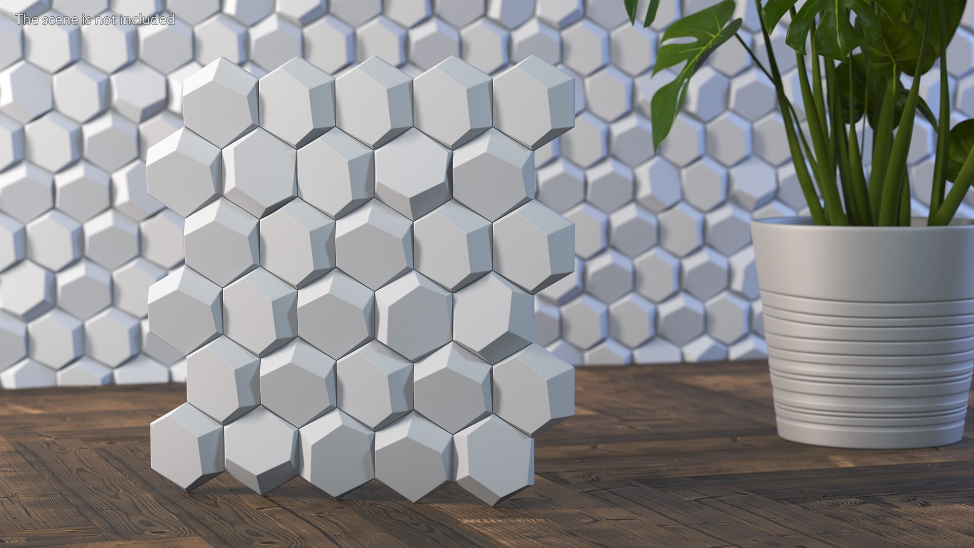 3D 3D Wall Panel Octagon Ceramic - TurboSquid 1907985
