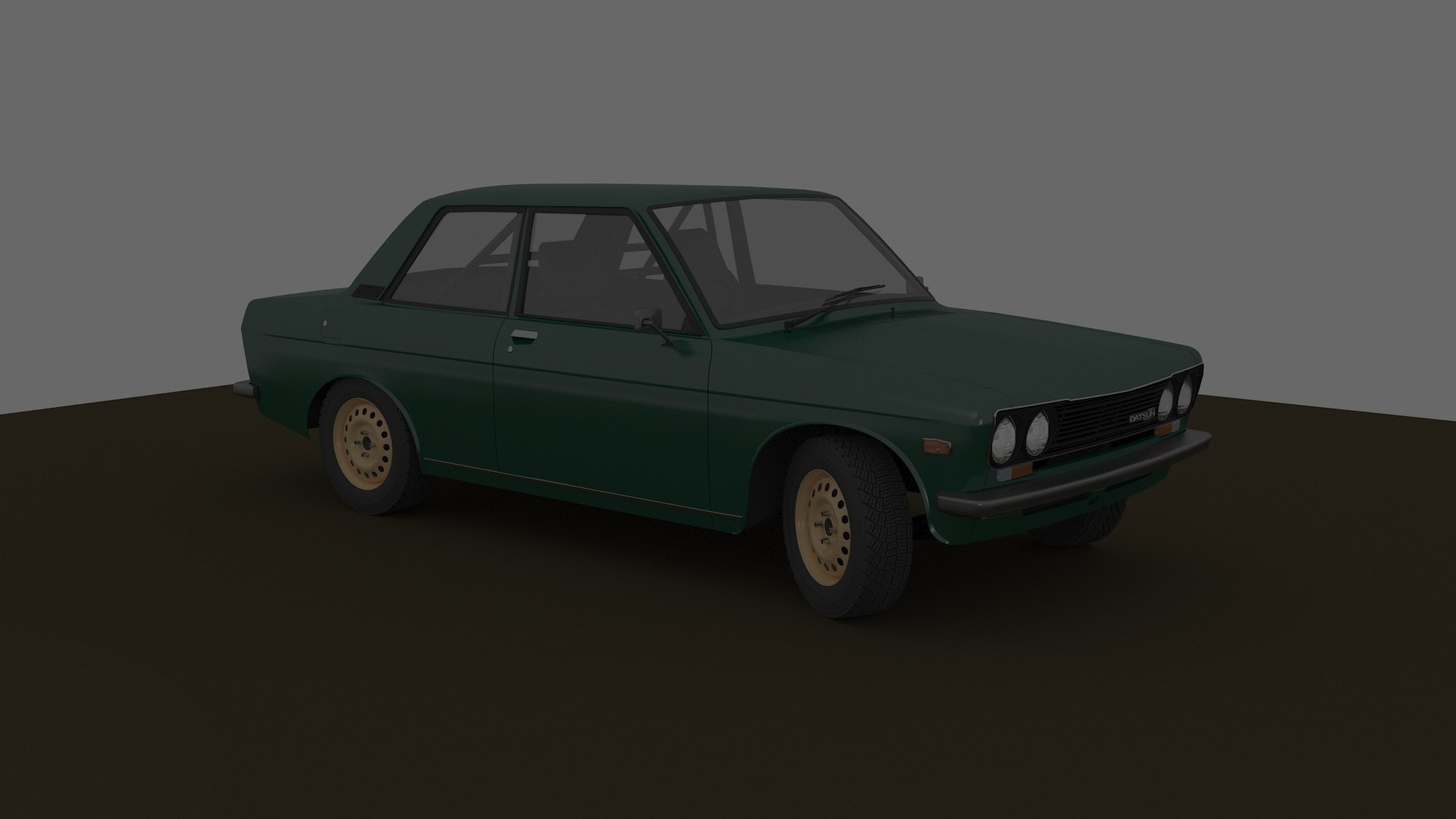 Datsun 510 Coupe Custom 3D Model - TurboSquid 1627048