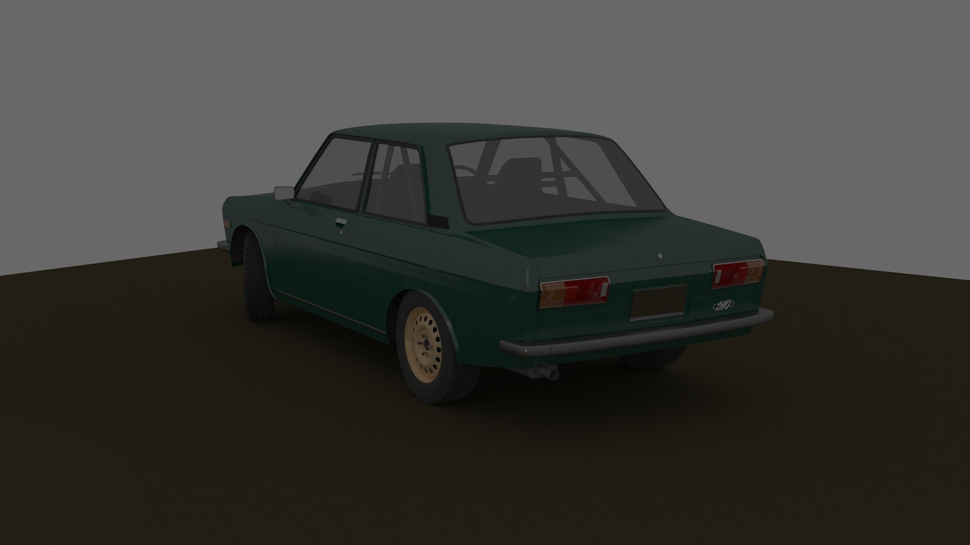 Datsun 510 Coupe Custom 3D Model - TurboSquid 1627048