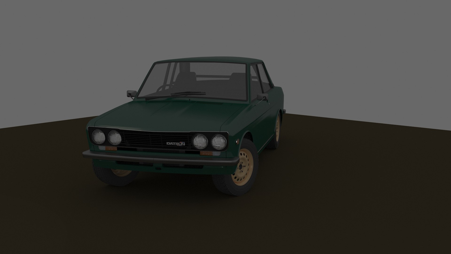 Datsun 510 Coupe Custom 3D Model - TurboSquid 1627048