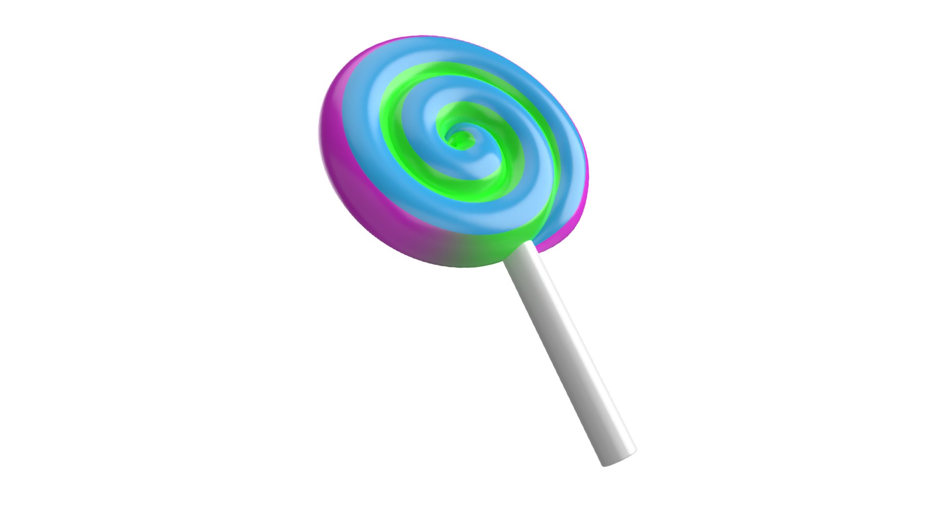 modelo 3d Cartoon Lollipop - TurboSquid 1959803