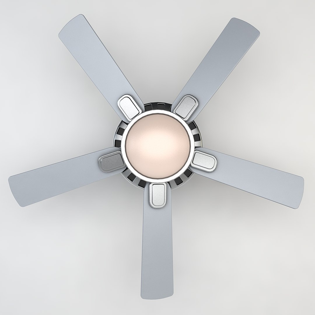 3d Ceiling Fan Pack 1 Model