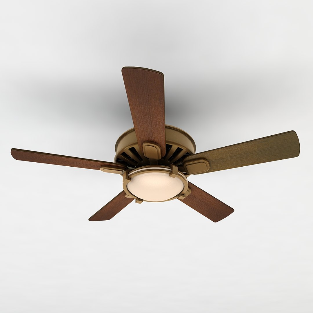 3d Ceiling Fan Pack 1 Model