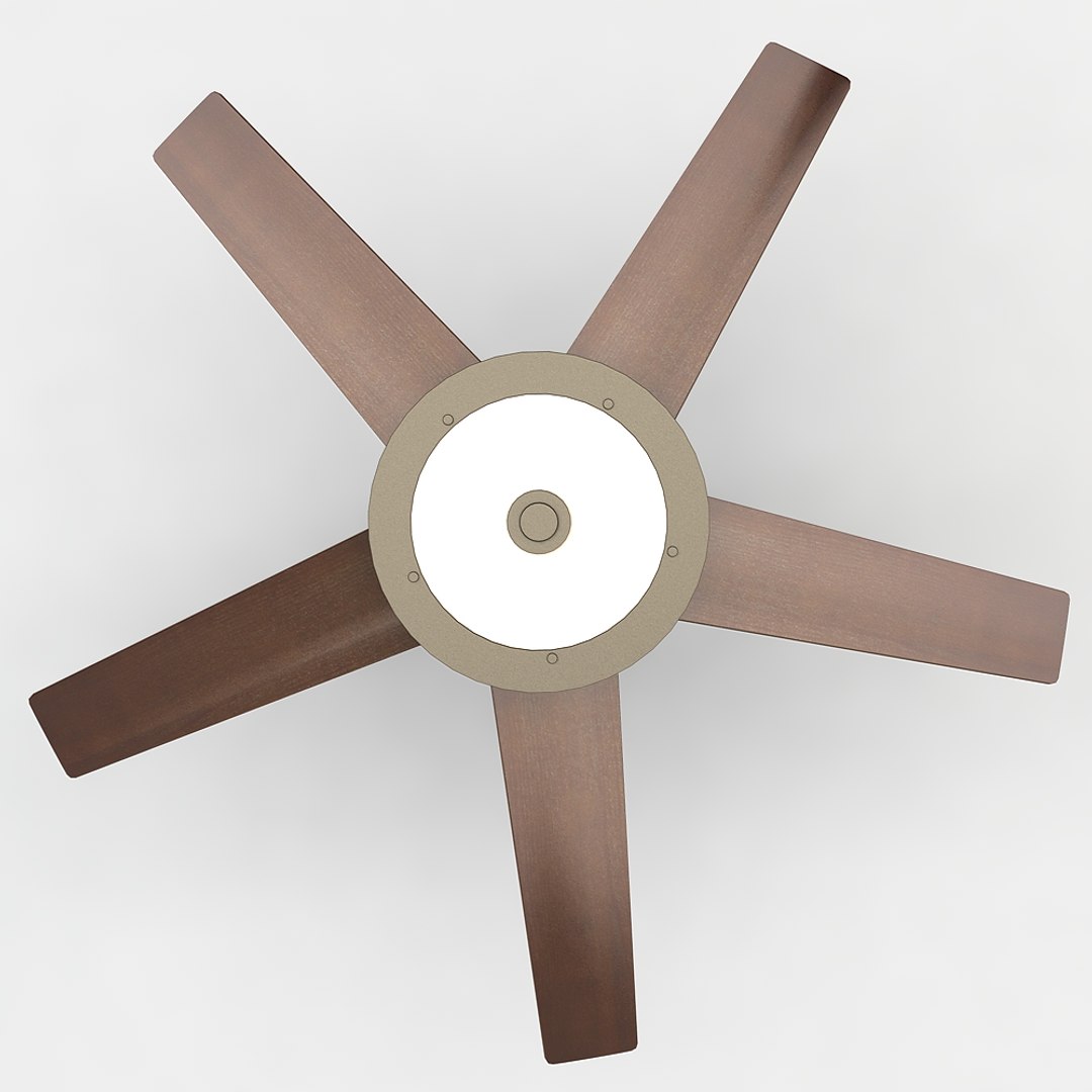 3d Ceiling Fan Pack 1 Model