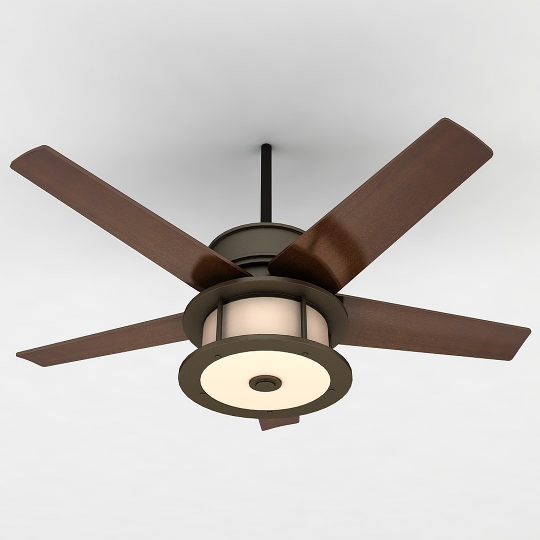 3d ceiling fan pack 1 model