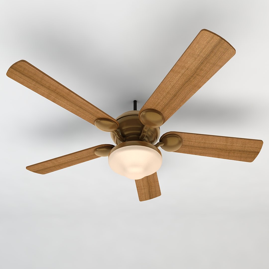3d ceiling fan pack 1 model