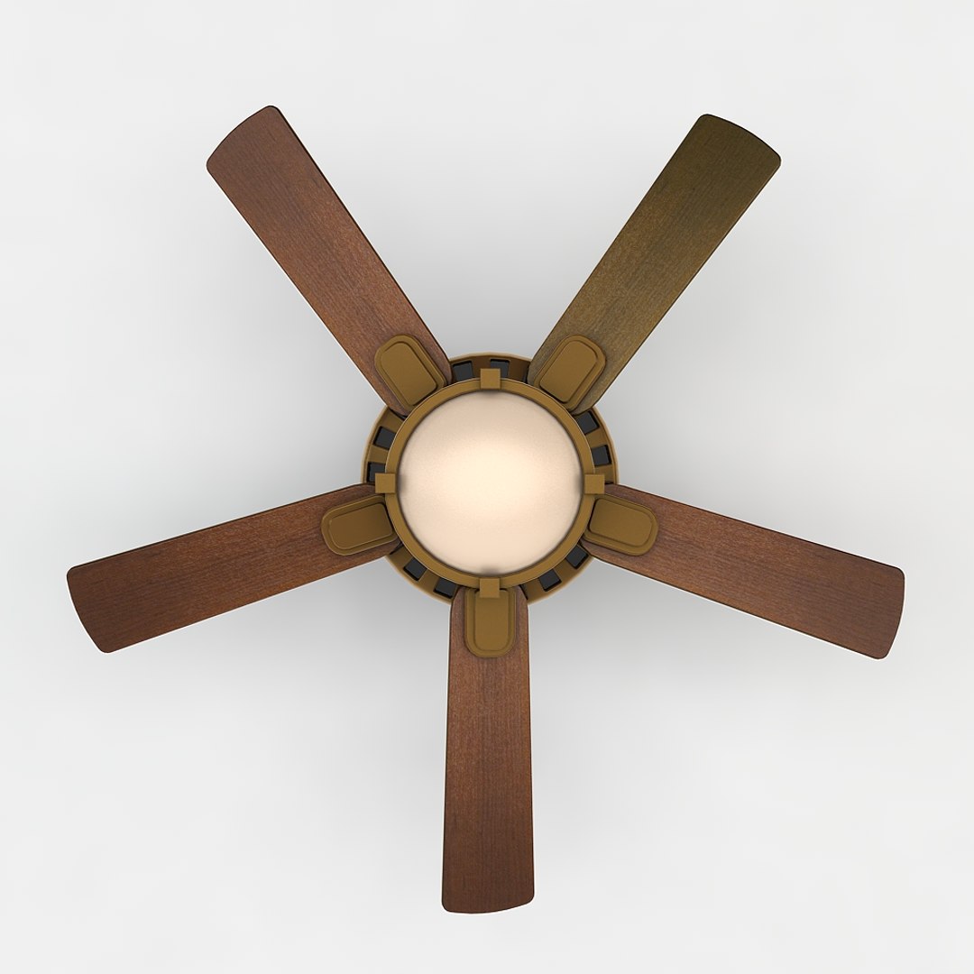 3d Ceiling Fan Pack 1 Model