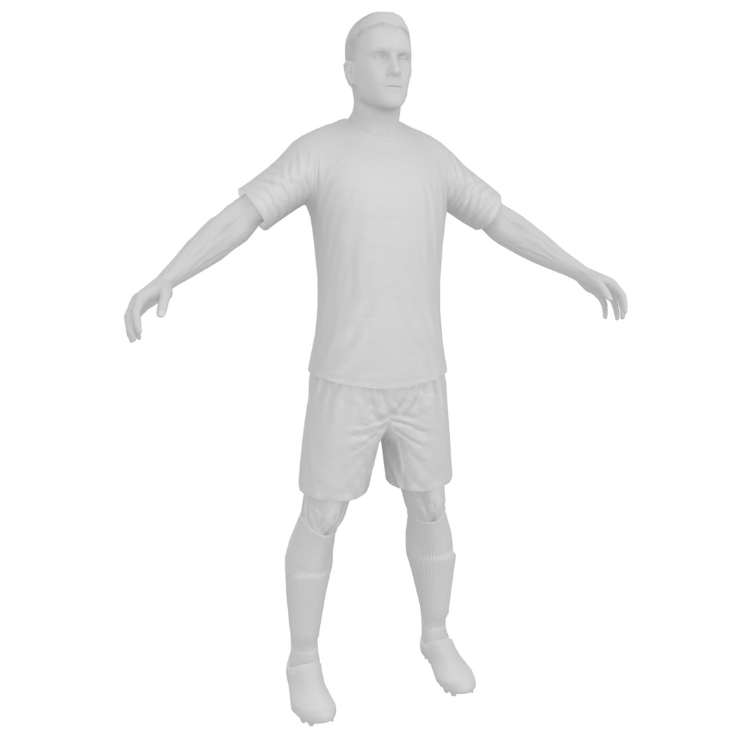 Soccer player 3D - TurboSquid 1403417