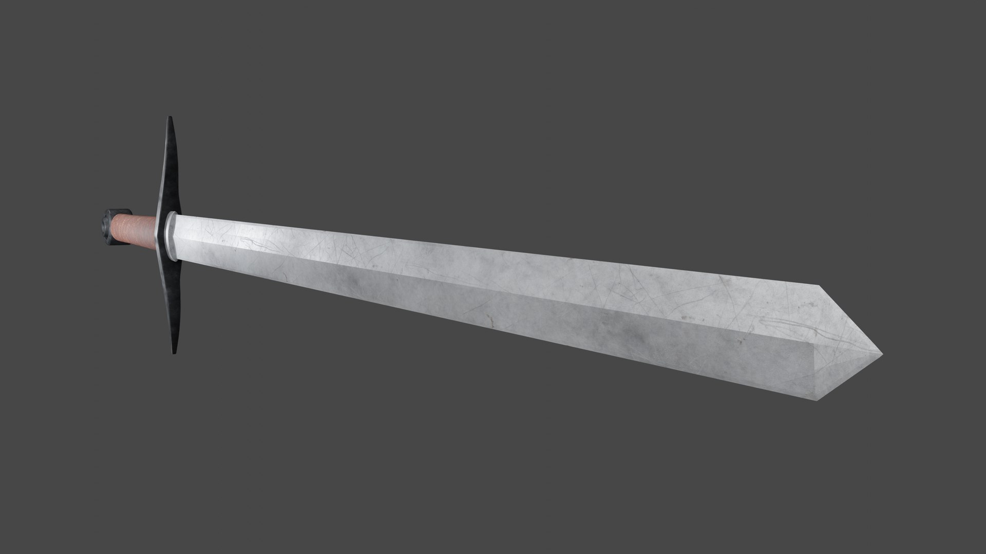 3D Medieval Longsword Model - TurboSquid 1922522