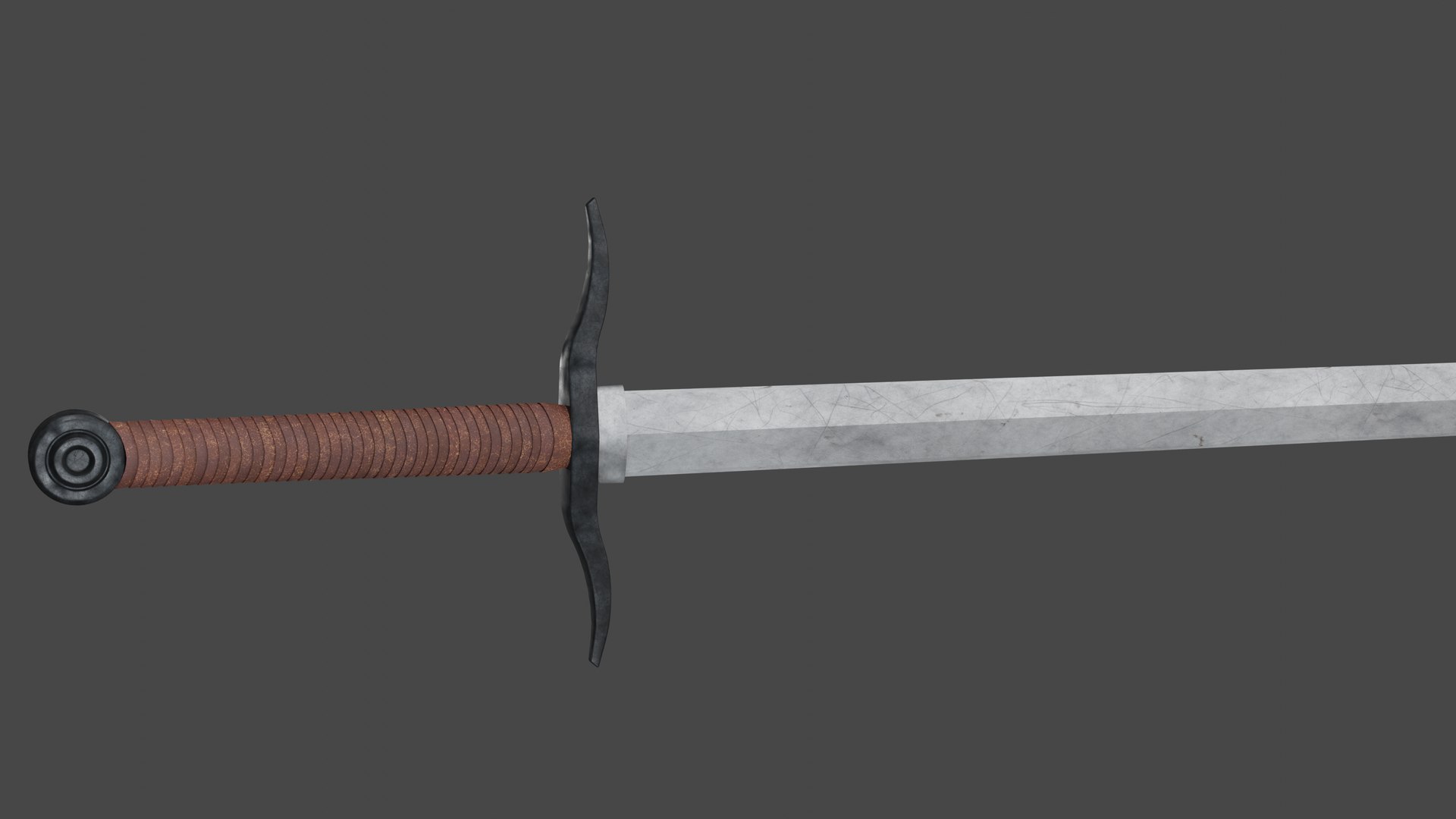 3D Medieval Longsword Model - TurboSquid 1922522