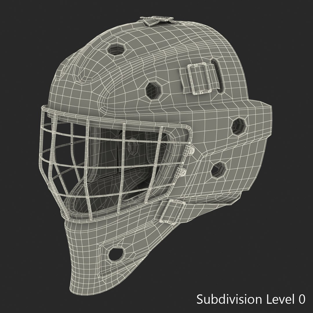 3d hockey goalie mask bauer