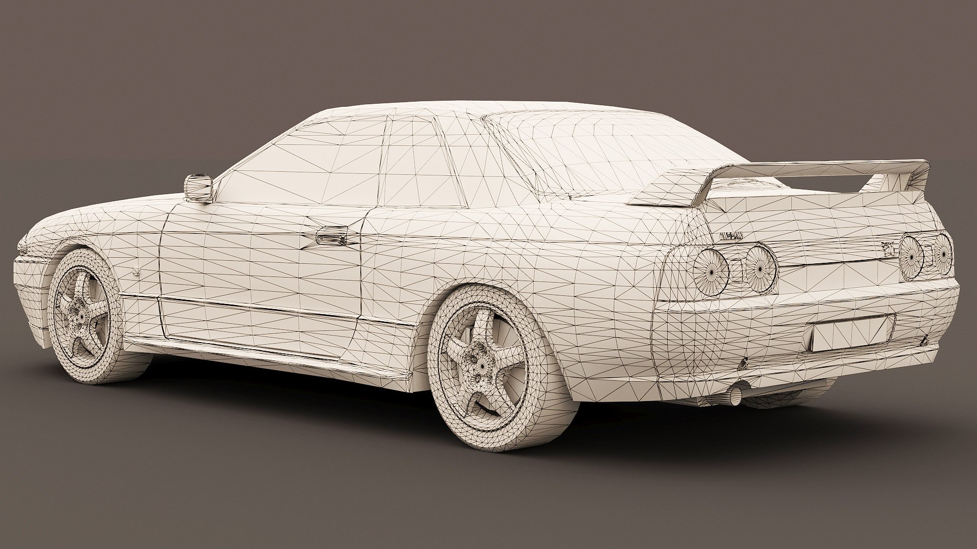 Nissan Skyline R32 Gt-r 1993 3D Model - TurboSquid 2217152