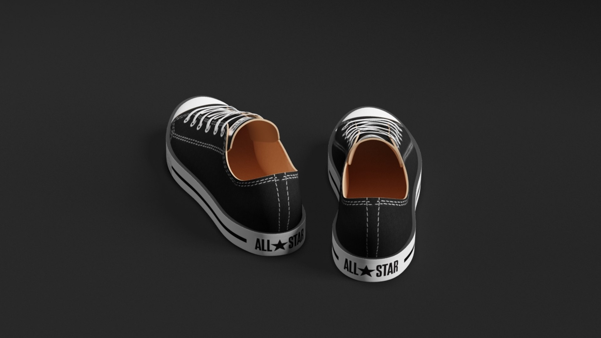 3d converse star sneakers