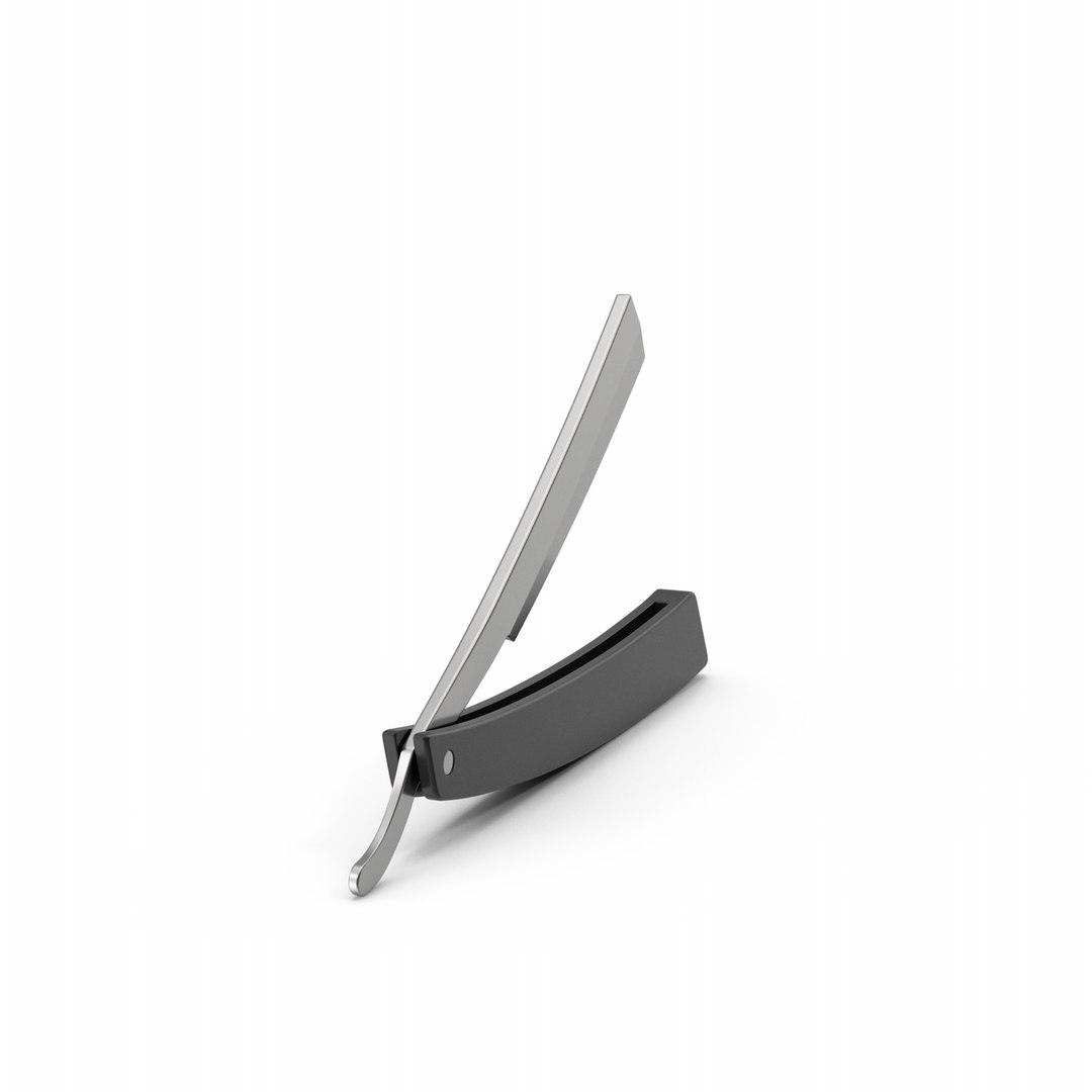 Straight Razor Model Turbosquid 2010854