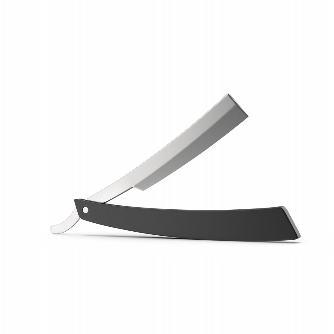 Straight Razor Model Turbosquid 2010854 