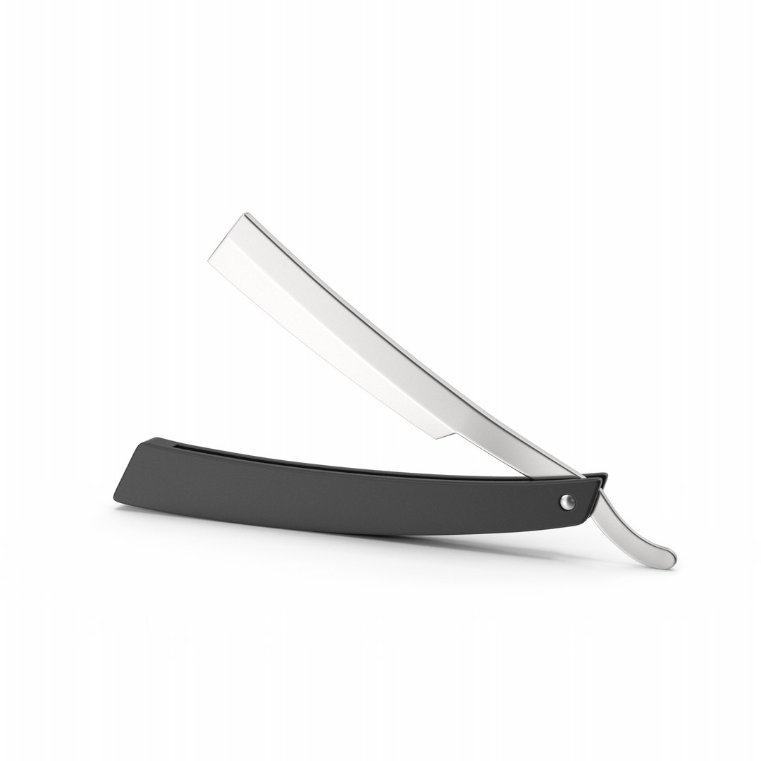 Straight Razor Model - TurboSquid 2010854