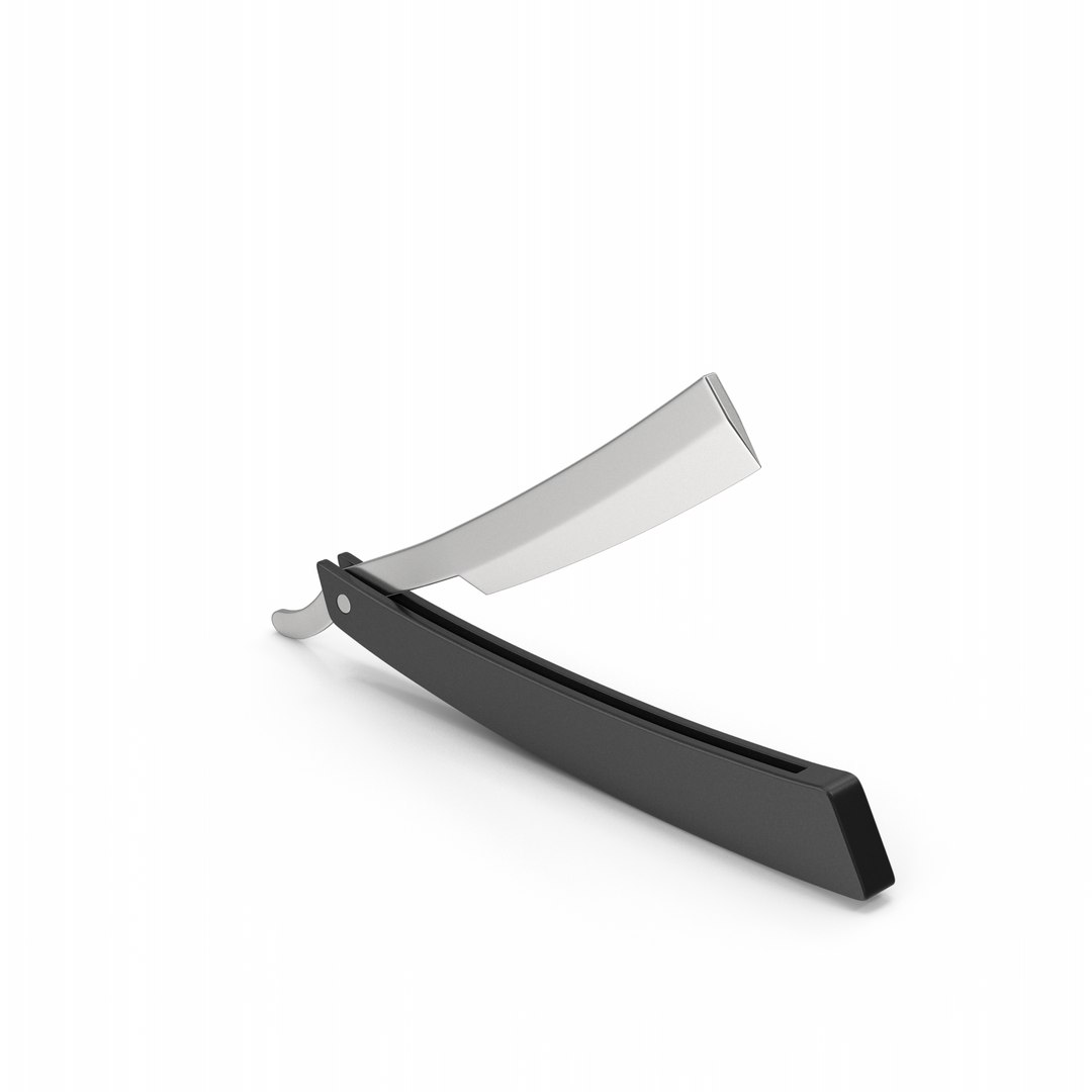 Straight Razor Model - TurboSquid 2010854