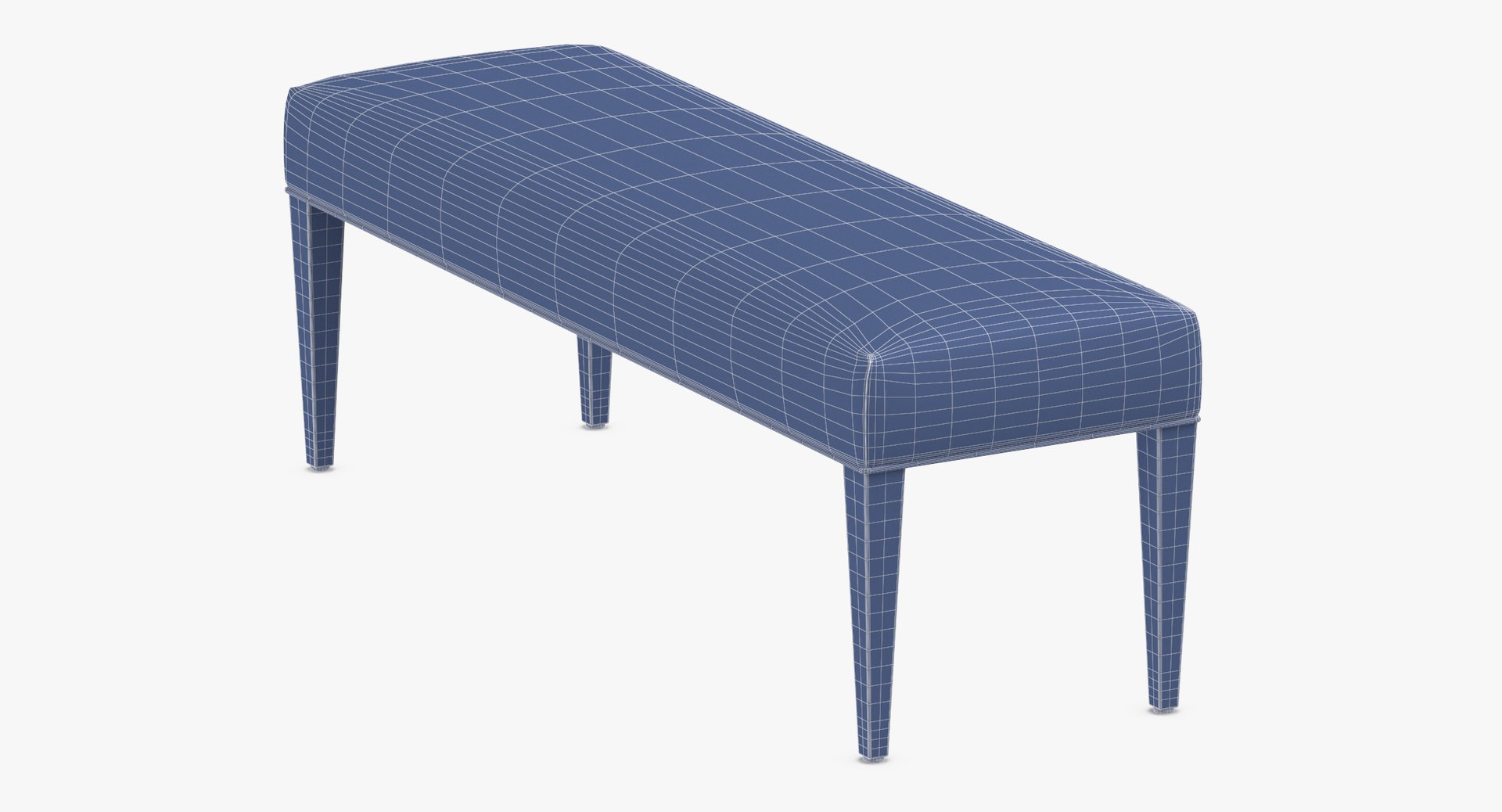 3D Traditional Bench - TurboSquid 1243367