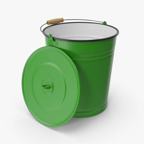 3D Metal Bucket model - TurboSquid 1897324
