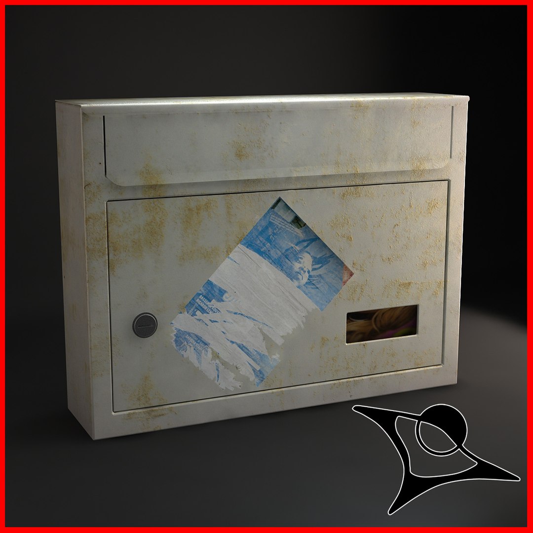 3d mail box mailbox