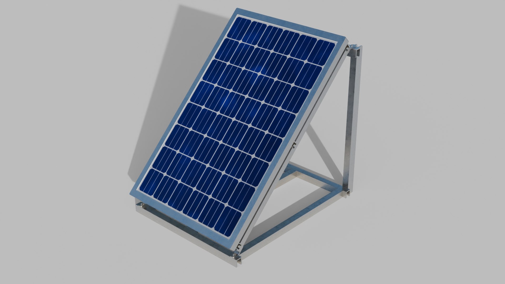 Solar Panel 3D Model - TurboSquid 2175128