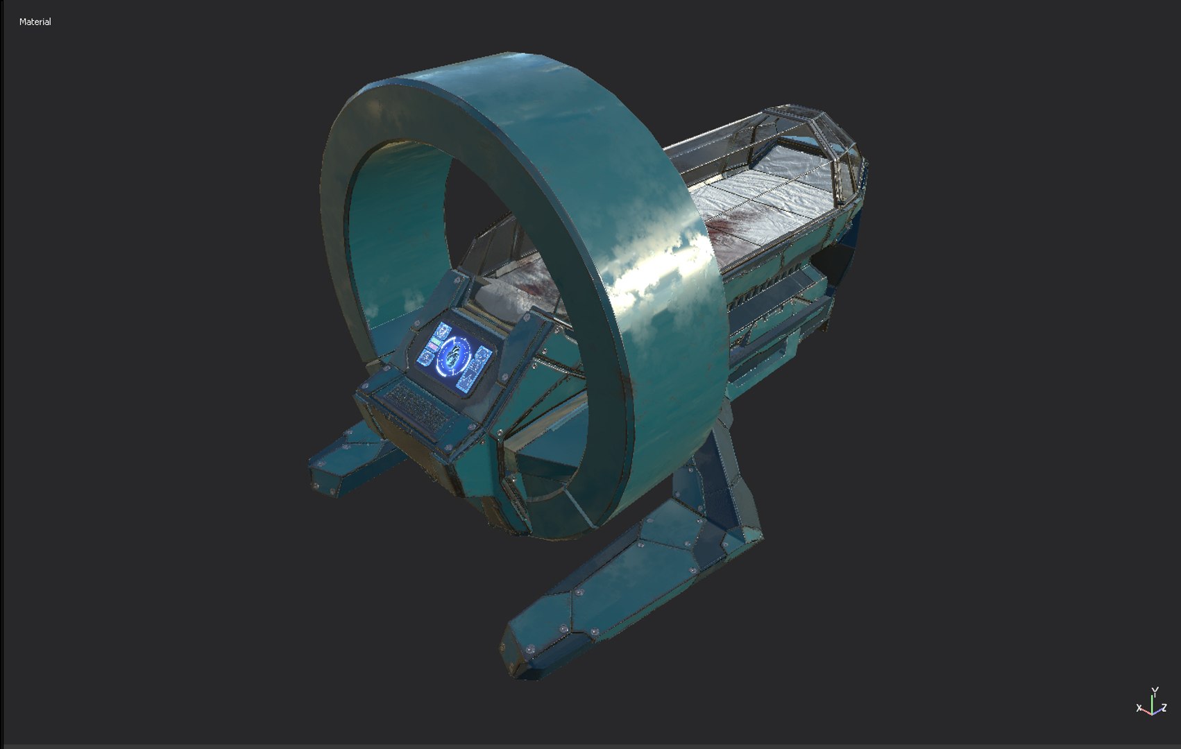 max sci fi medic bot