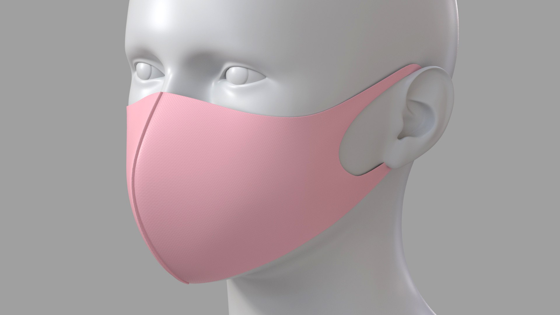 3D FACE MASK 3D model - TurboSquid 1734891