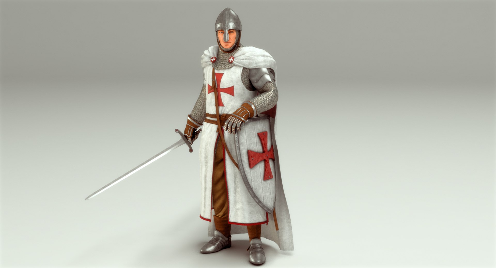 Knight Templar 3D - TurboSquid 1410698