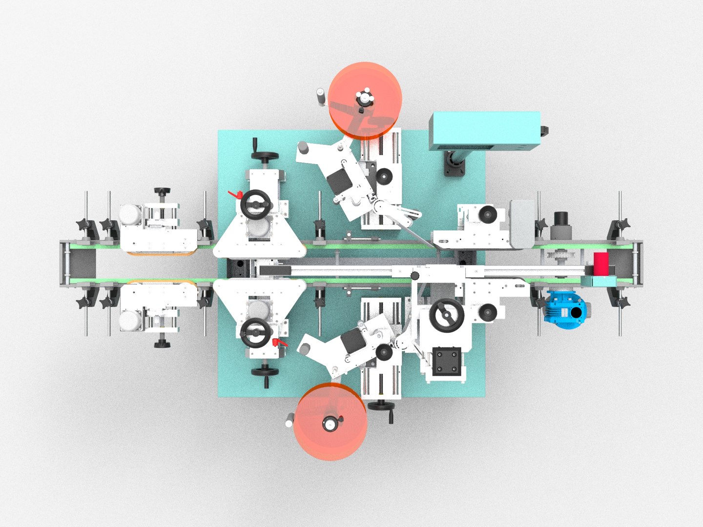 3D Automatic Labeling Machine - TurboSquid 1821985