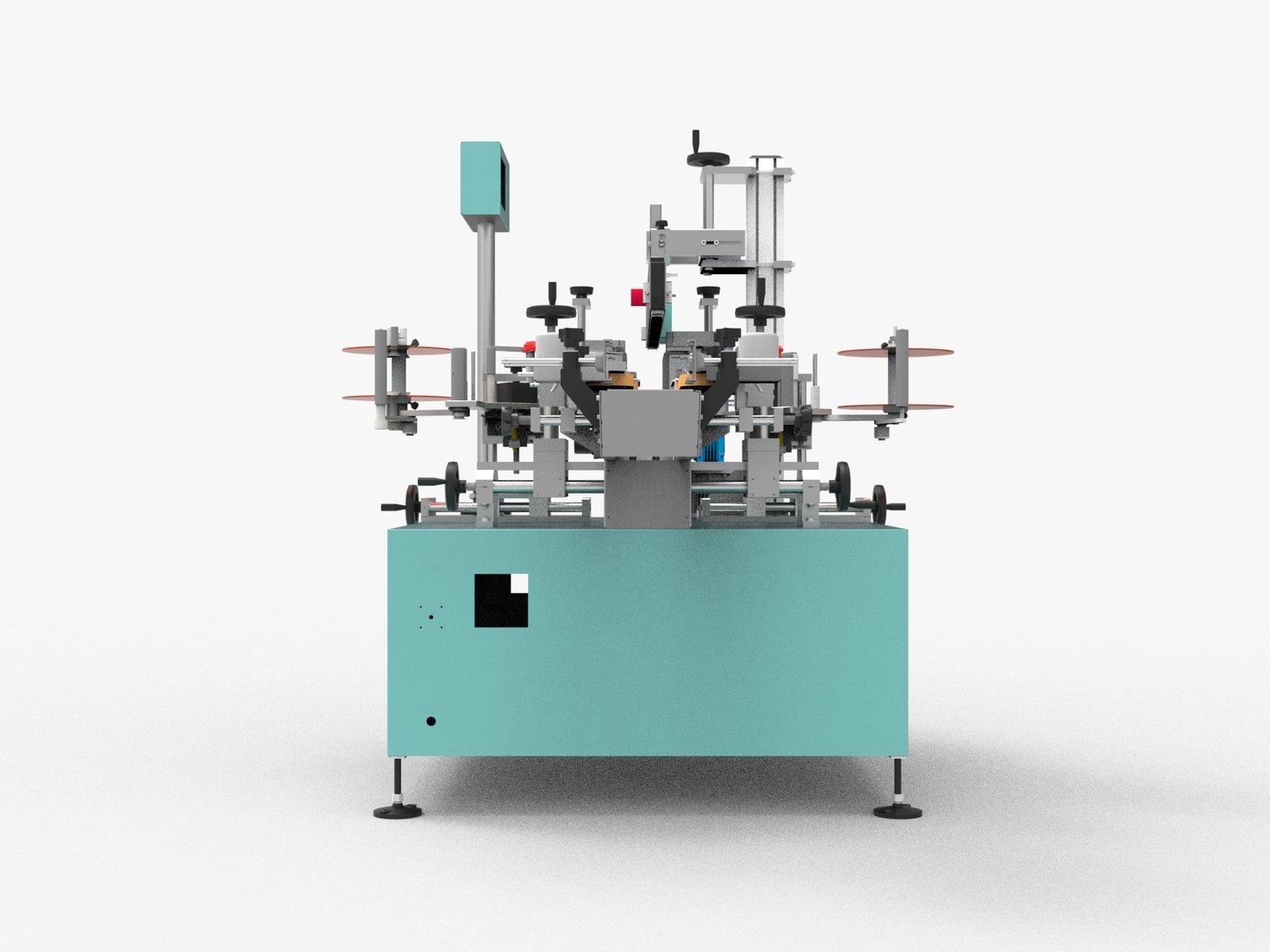 3D Automatic Labeling Machine - TurboSquid 1821985
