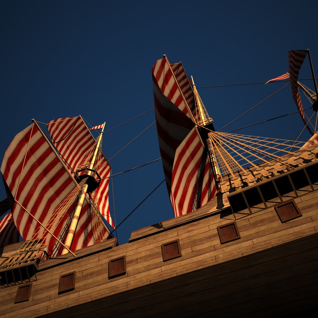 Galleon 3d 3ds