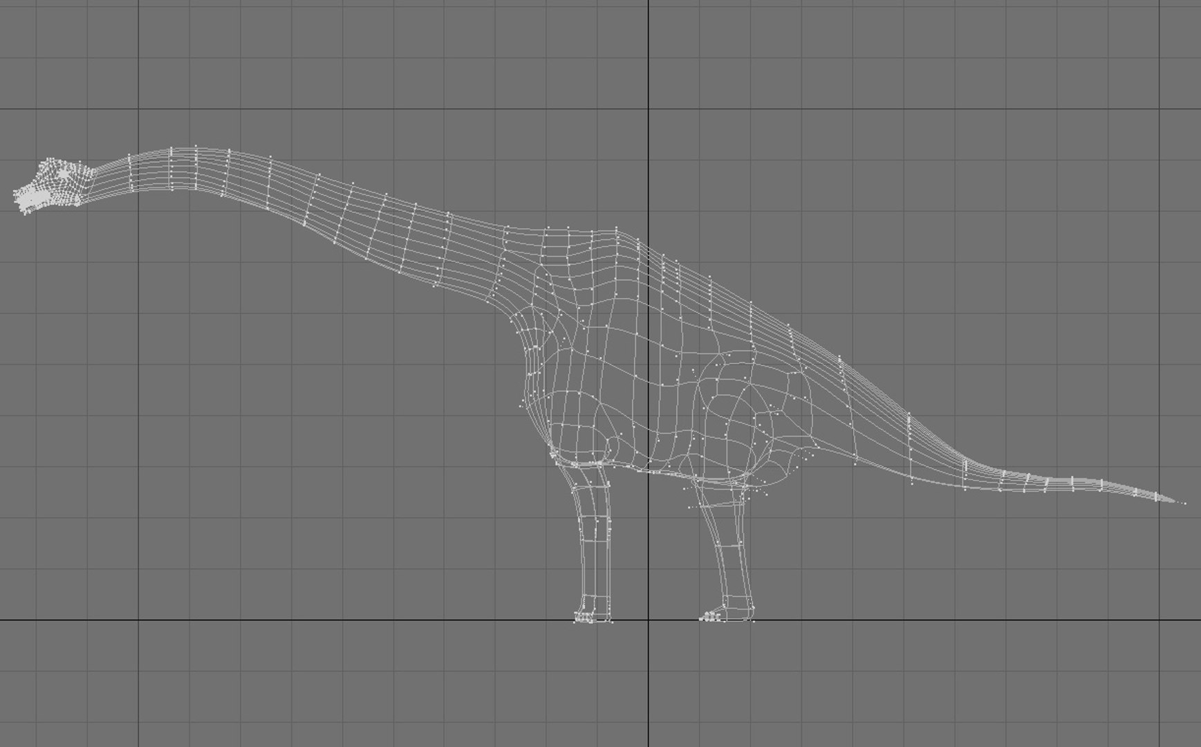 3d Model Of Brachiosaurus