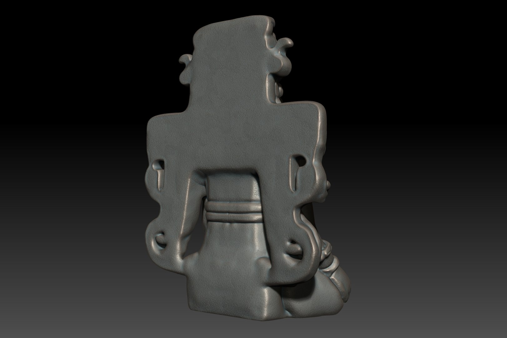 Ancient Mayan Statue Collection 241227 3D Model - TurboSquid 2330855