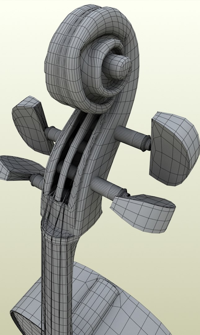 3d Model High-poly Uvw