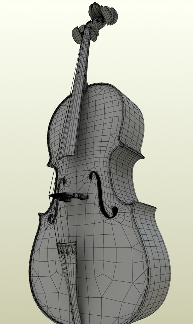 3d Model High-poly Uvw