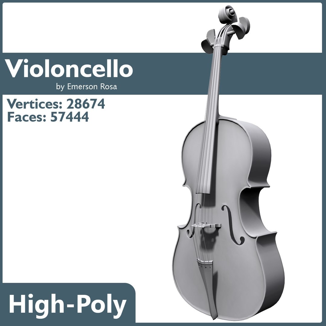 3d Model High-poly Uvw