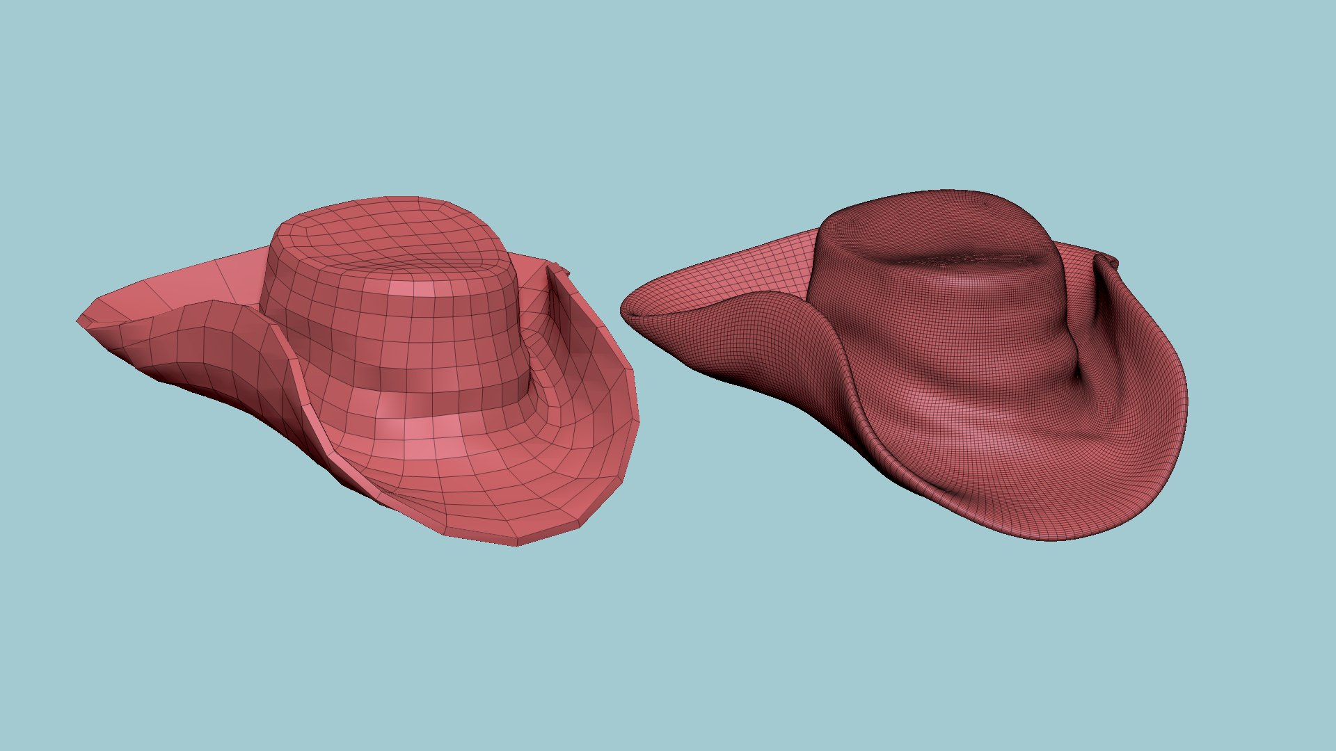 Rust Leather Hat - Character Fashion Design 3D model - TurboSquid 1723265