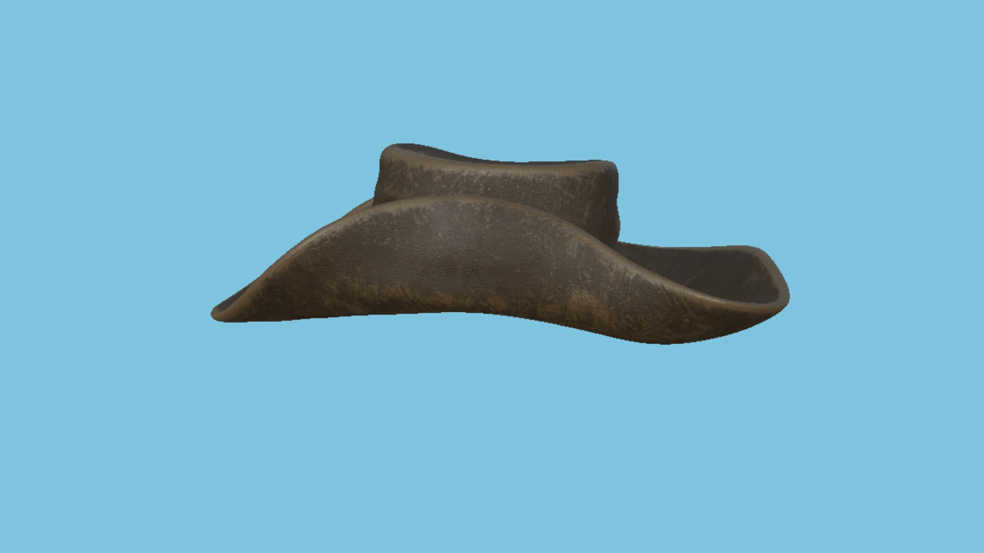 Rust Leather Hat - Character Fashion Design 3D model - TurboSquid 1723265