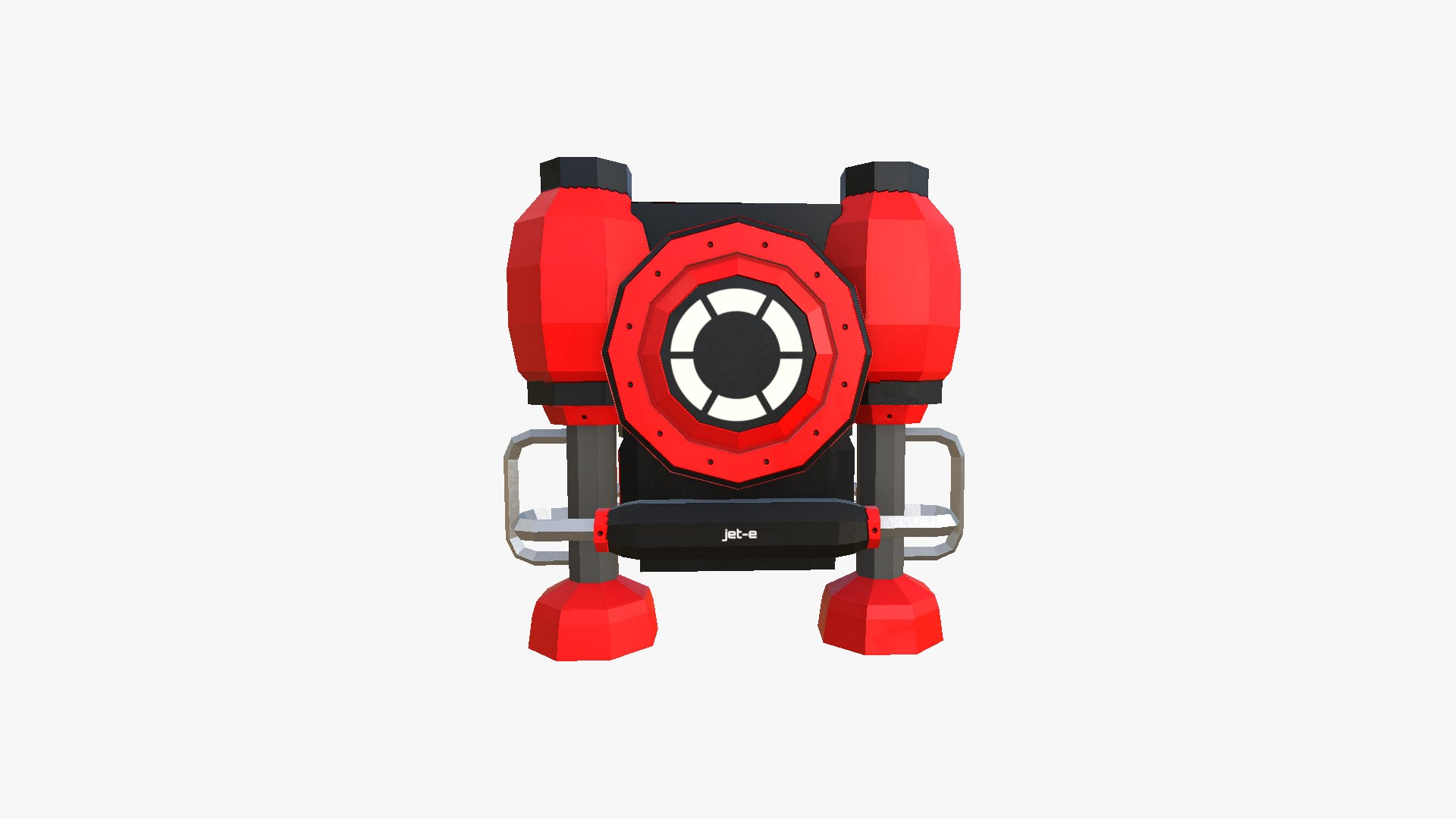 Jetpack Low Poly E02 - SciFi Character Design 3D Model - TurboSquid 2255385