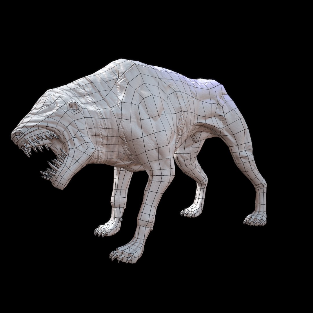 3d Infernal Dog