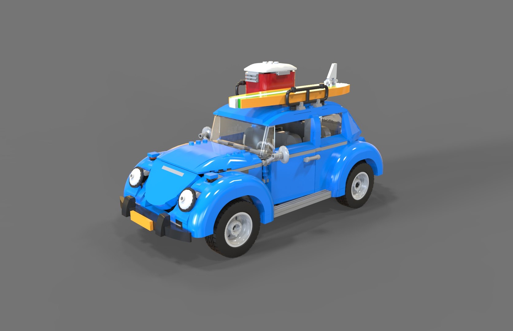 3D Lego Car Model - TurboSquid 1196569