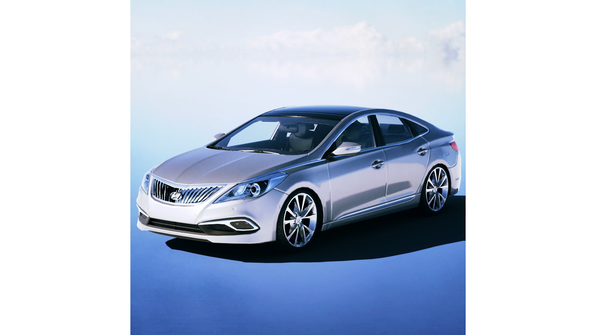 3D Hyundai Azera 2019 - TurboSquid 2043743