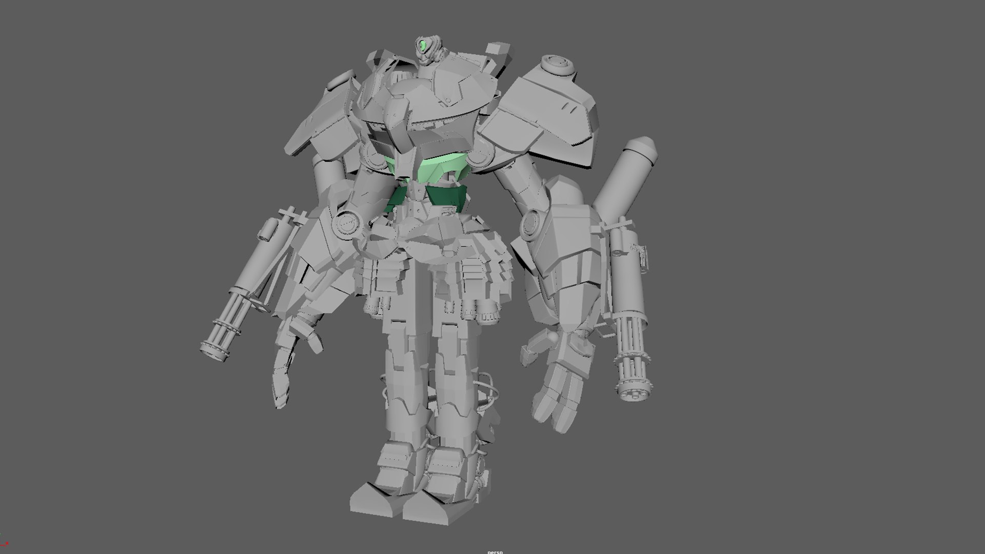 3D Fully Rigged Robot Model - TurboSquid 1960751