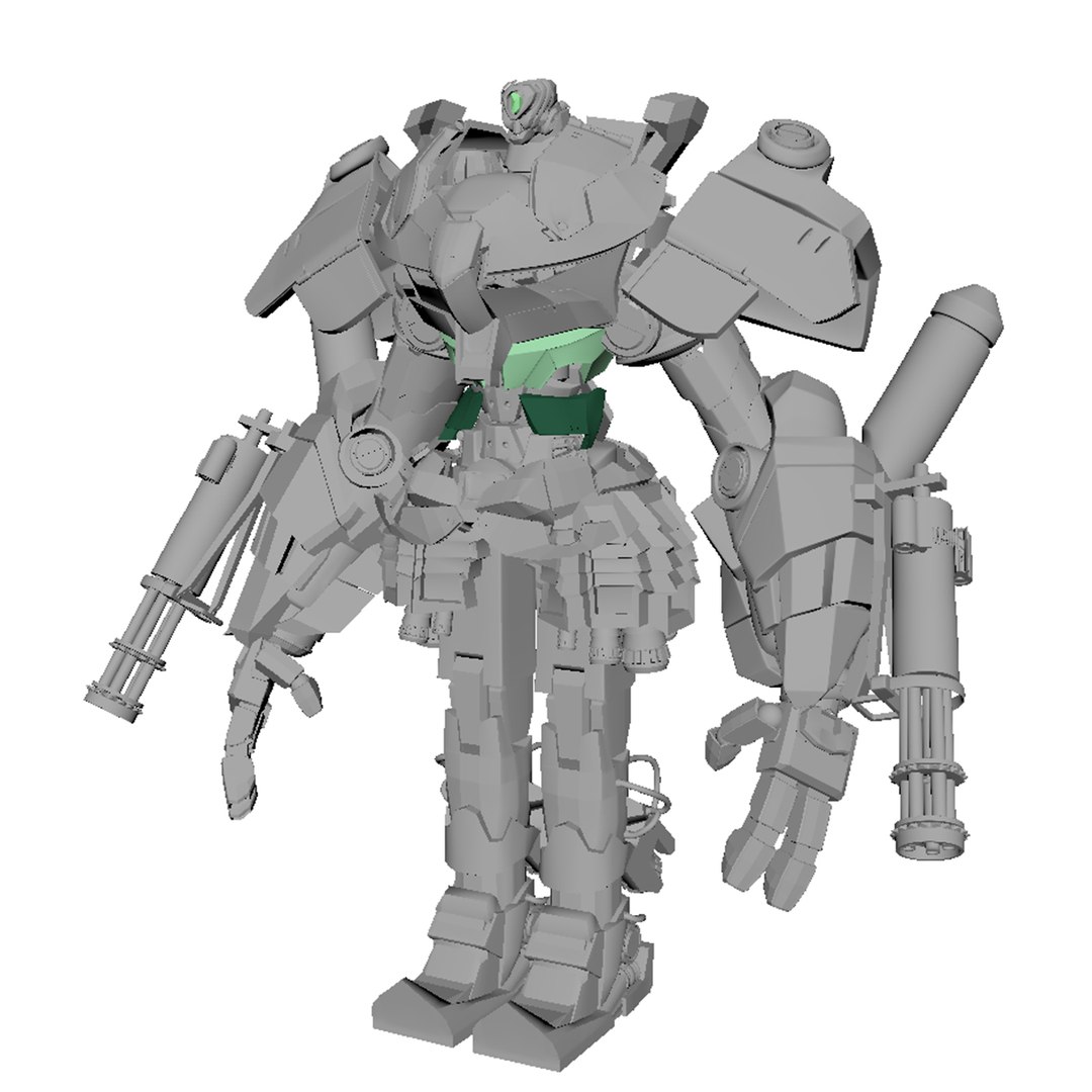 3D Fully Rigged Robot Model - TurboSquid 1960751