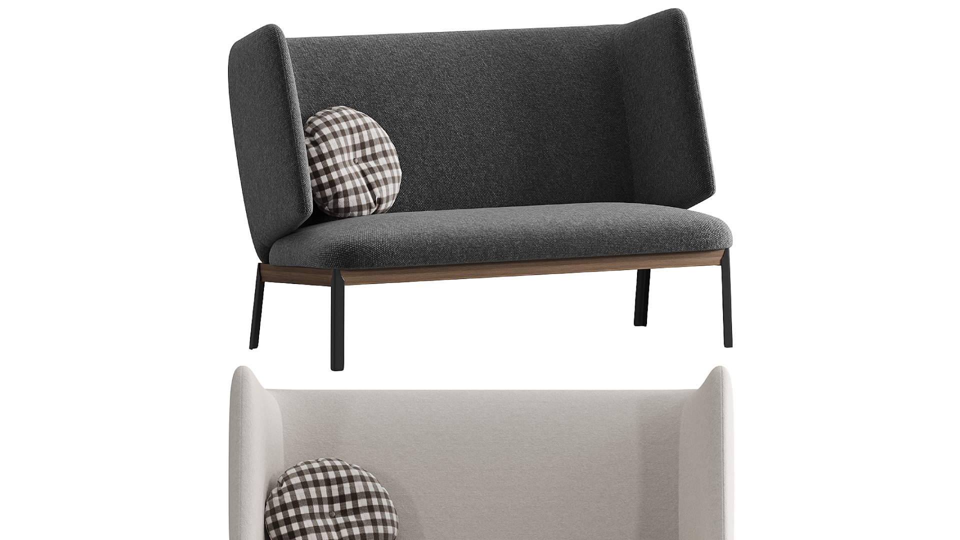 3D HUG LOVE SEAT By Arflex Model - TurboSquid 2200210