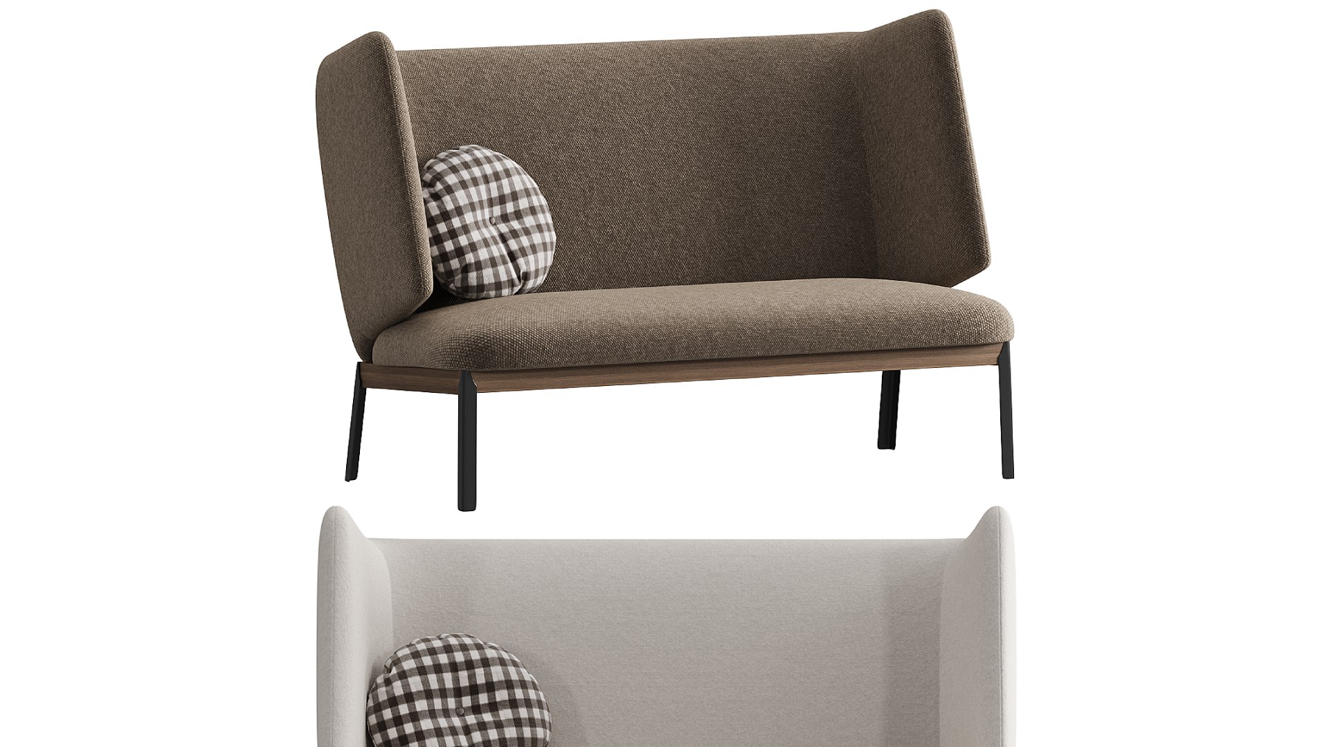 3D HUG LOVE SEAT By Arflex Model - TurboSquid 2200210