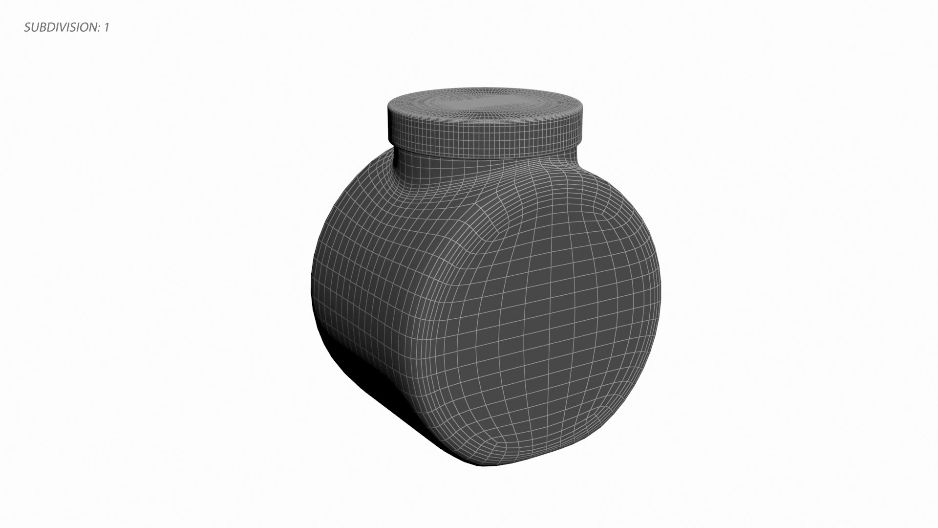 Candy Jar 3D Model - TurboSquid 1854829