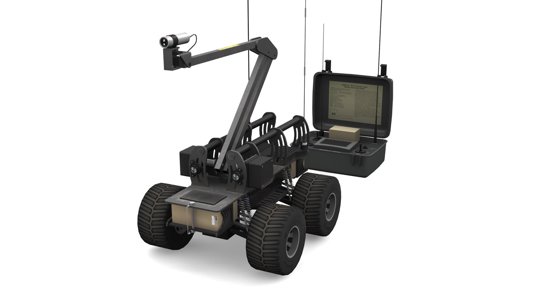 Robot Marcbot 3D Model | 1145404 | TurboSquid