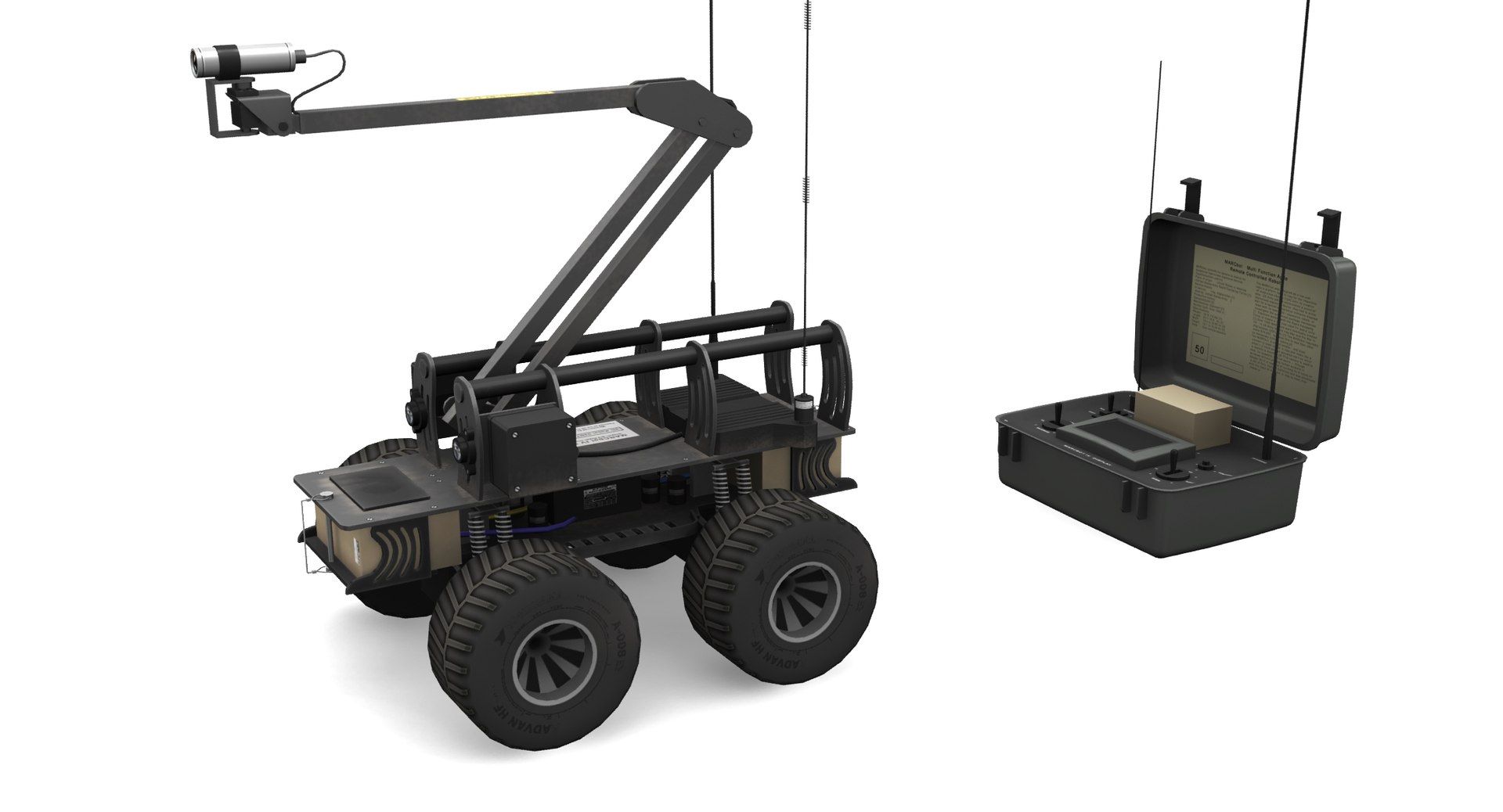 Robot Marcbot 3D Model | 1145404 | TurboSquid